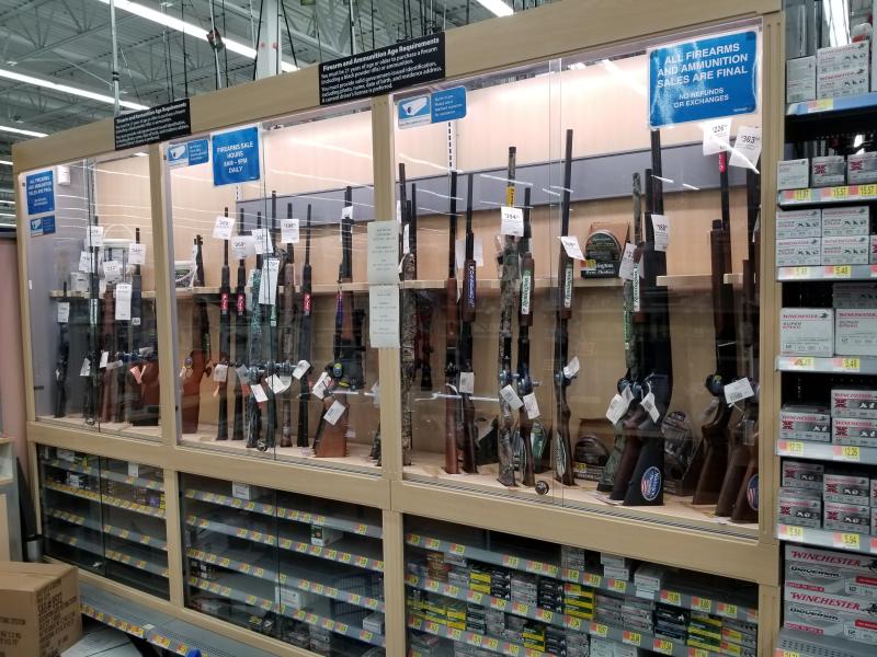 Walmart Reverses Course on Gun and Ammo Displays